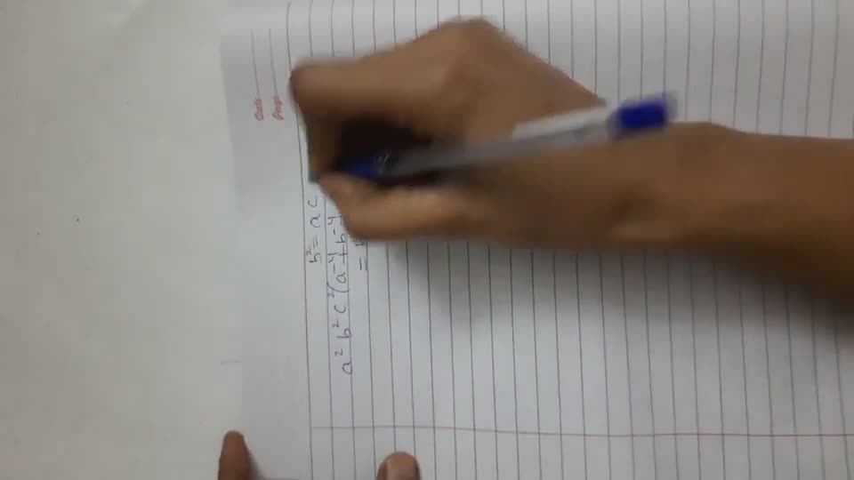 If B is the mean proportion between a and c, prove that:-a2b2c2(a−4+b−4+..