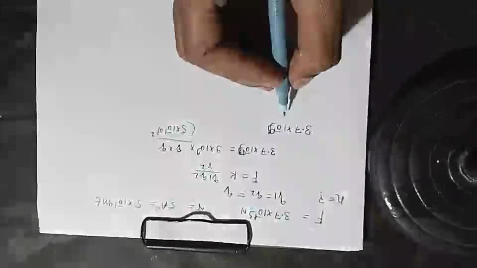 2. The electrostatic force of repulsion between two positive ions carryin..