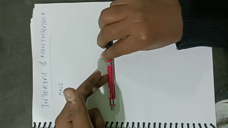 What is difference bw interial and non interial frame | Filo