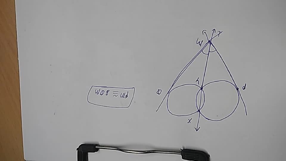 4) In figure, two circles intersect each other in points X and Y. Tangent..