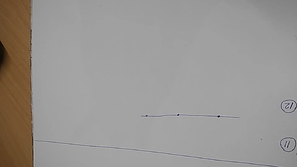 for exactly one line to pass through three points?hy it is not possible