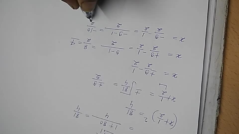 Practice Set 2.3 Solve the following quadratic equations by completing th..