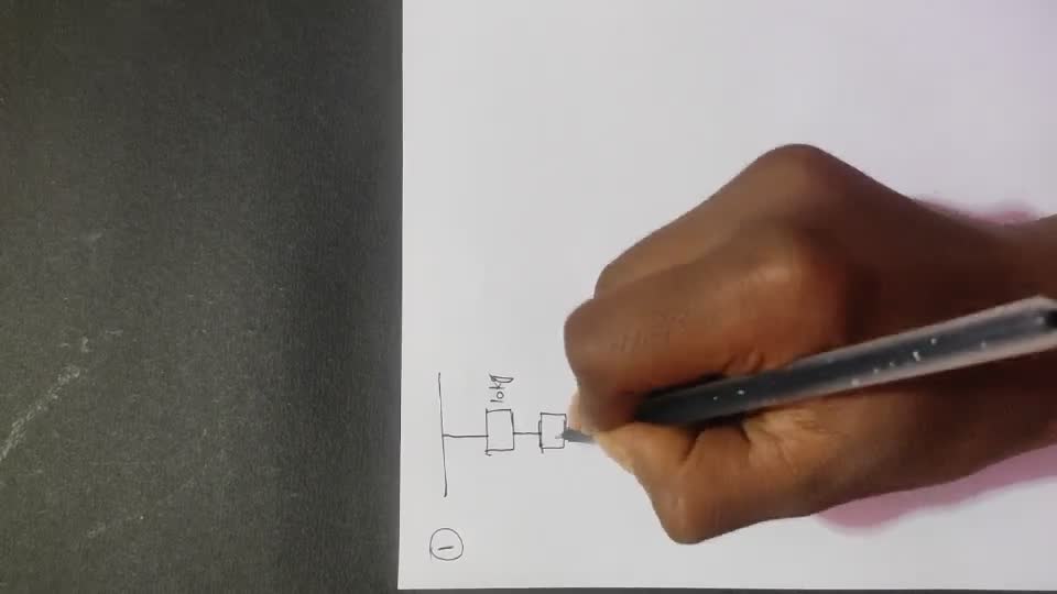 Consider the system shown in figure. The pulley and the string are light