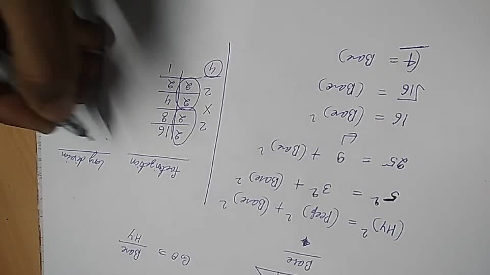 Explain Pythagoras theorem with examples. | Filo