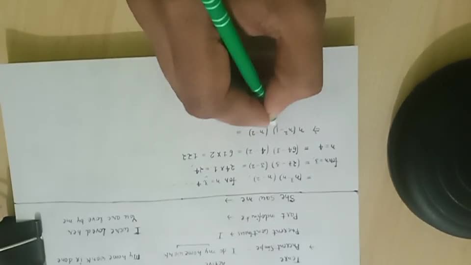 Every integer of the form \left(n^{3}-n\right)(n-2), (for \left.n=3,4, \l..