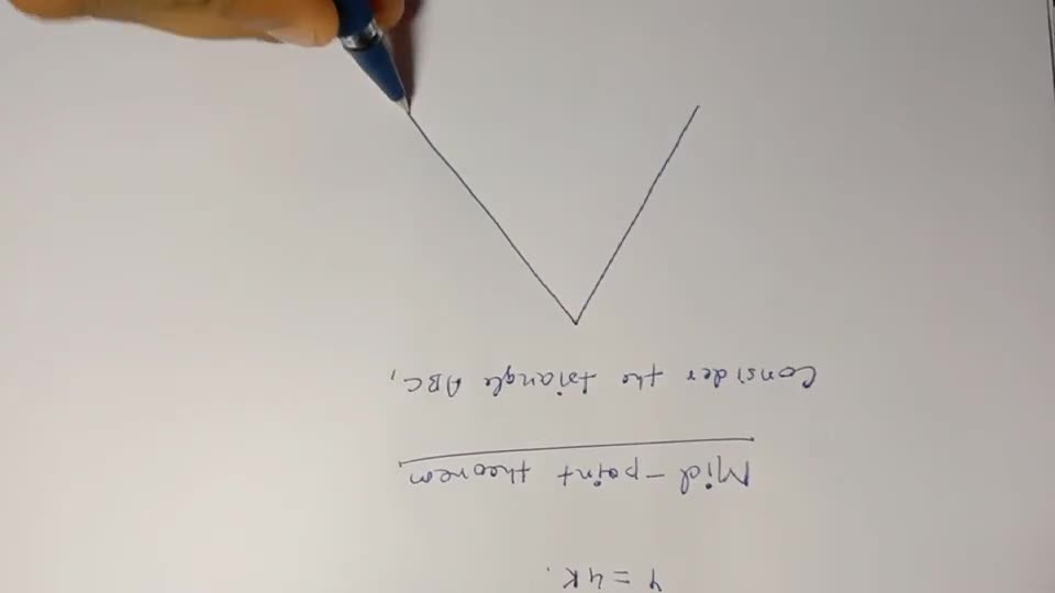 2 The Mid-point Theoremou have studied many properties of a triangle as
