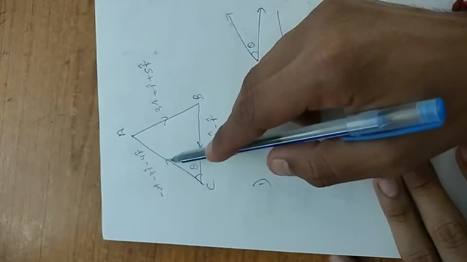 Q37 A farmer has a triangular land for agriculture. The sides are denoted..