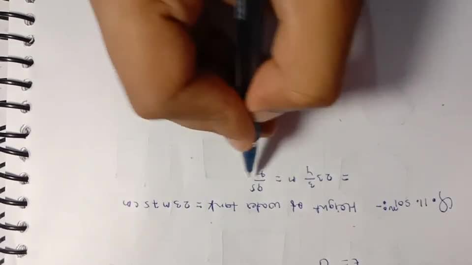 11. A 23 m75 scale is 1 cm=20 map. What is B. She measures a distance of