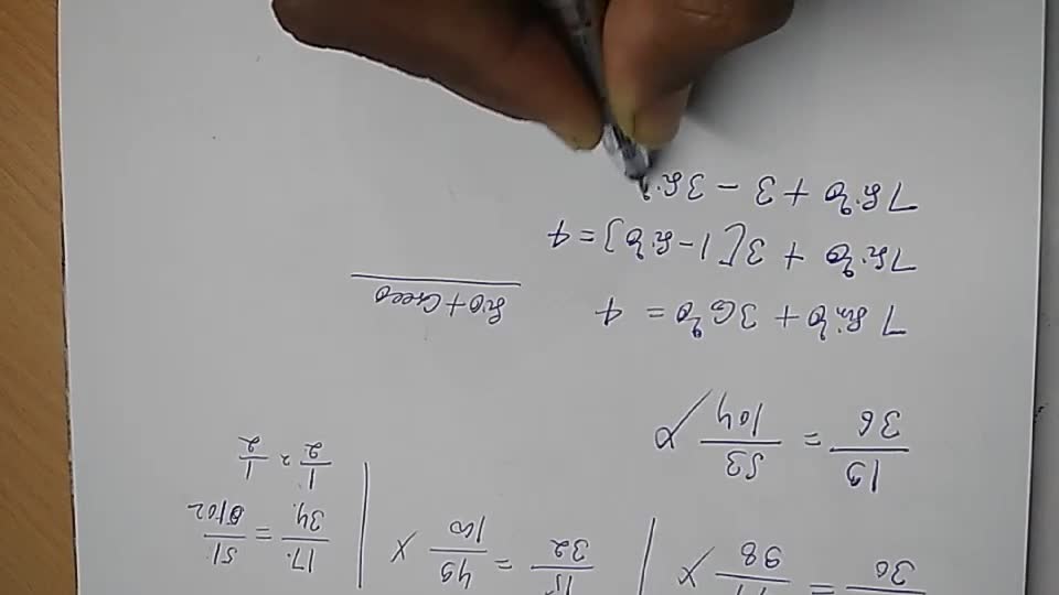 126 =21 =5 12×0∘60 (2)6. 17sin34=cos(A−26∘), where 34 is an acute andle,..