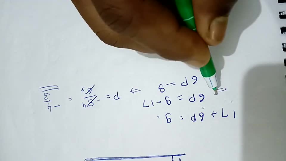 y−8=1311. 17+(6p)=9Applications17−6th a simple example.numbers 74