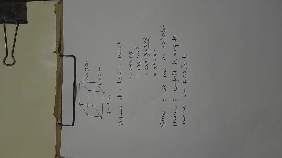 Rekha made a cuboid out of plasticine measuring 2cm by 6cm by 9 cm.how ma..