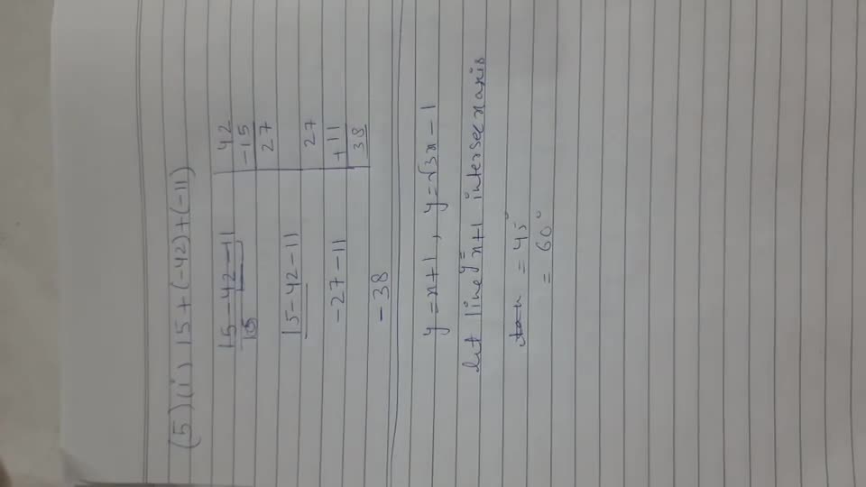 9. The given figure represents the lines y=x+1 and y=3 x−1. Write down th..