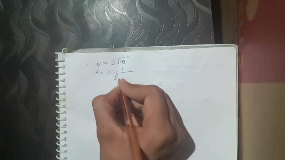 Figure Shows A Series Lcr Circuit Connected To A Variable Frequency 230