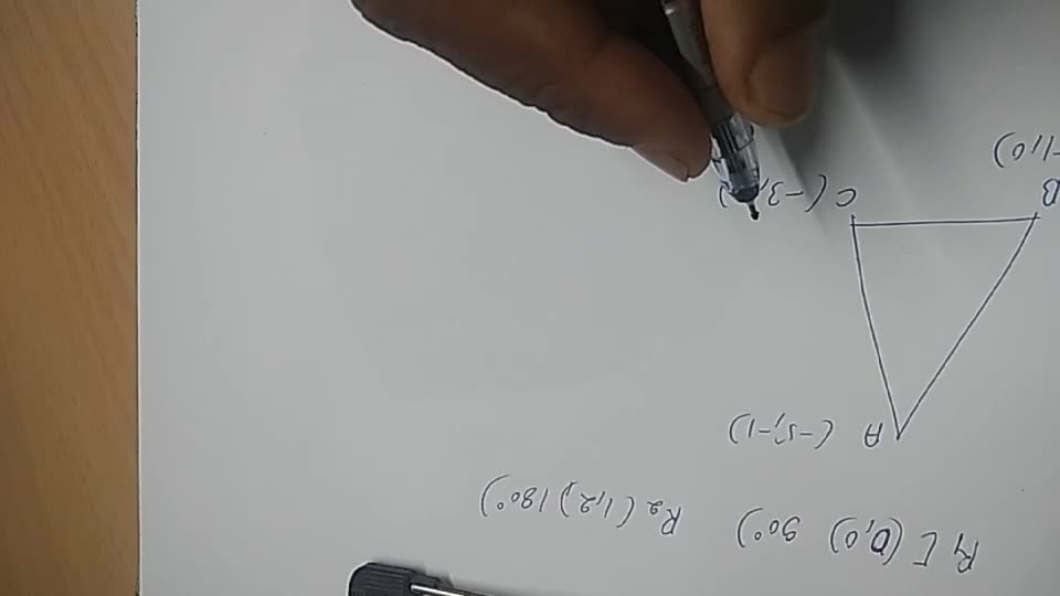 If R1 [(10.0),90∘] r T2 [(1,2),180∘] be two rotation e then find the in a..