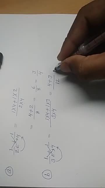 5. Add the following fractions,a) 21 +41 b) 31 +41 6. Subtract the fol..