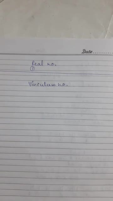 EXERCISE -3Convert the following Normal Numbers to Vinculum Numbers& Ve..