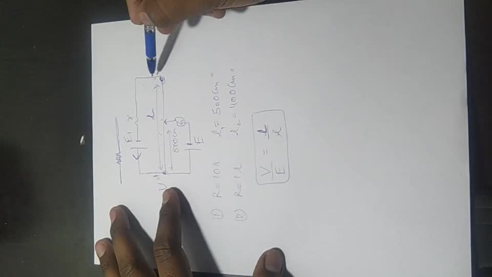 To measure the internal resistance of a battery, potentiometer is used. F..