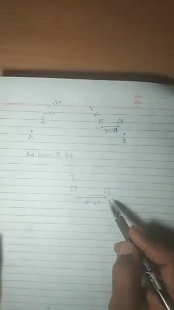 us) Two towns A&B are connected by "regular" bu service with a bus leavin..