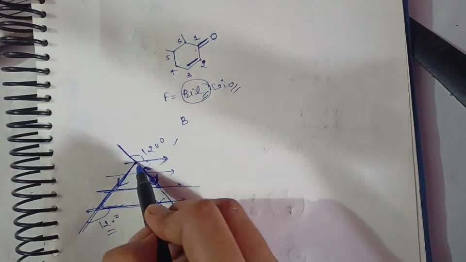 An equilateral triangular loop ACD of side length l carries a current i i..