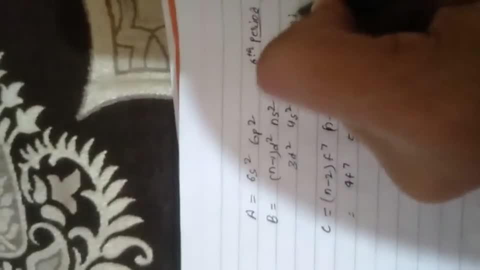 10. Assign the position of the element having outer electronic configurat..