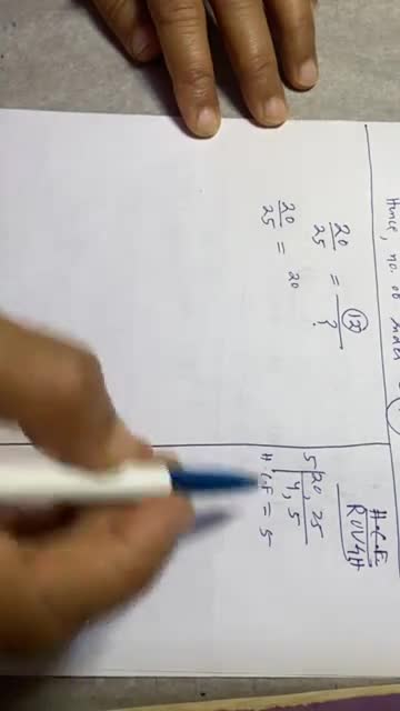 ng as directed.(b) 74 with 20 as numerator(d) 2520 with 12 as numerat..