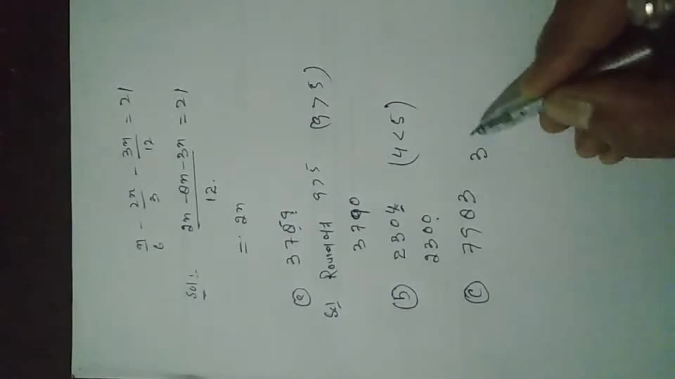 1. Round off the following numbers to 2 significant figures.a. 3789−3