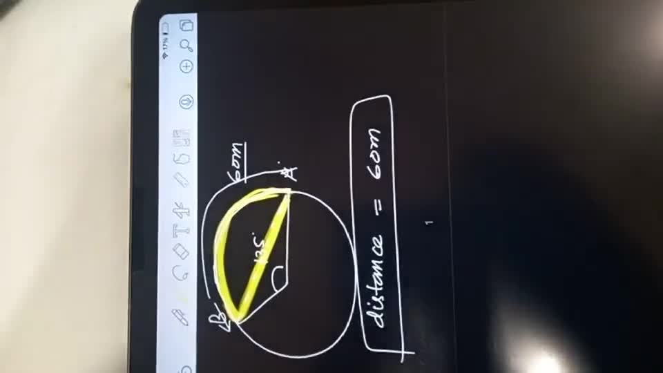 24 (14. A pereon moved from A to B on a circular path as shown in figure...