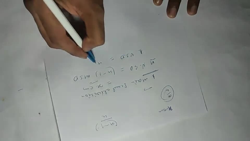 ALL30. In a vernier callipers, one main scale division is x cm and n div..