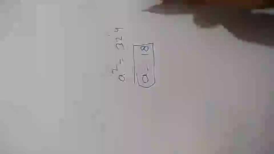 (C)(c) The area of square gardi) Find its length.Asoltig is cont?Area..
