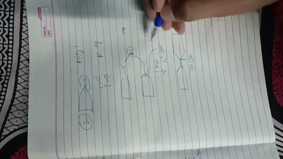 In the reaction, O2.HOO, heat 1.Al(Hg), benzene, heat X | Filo