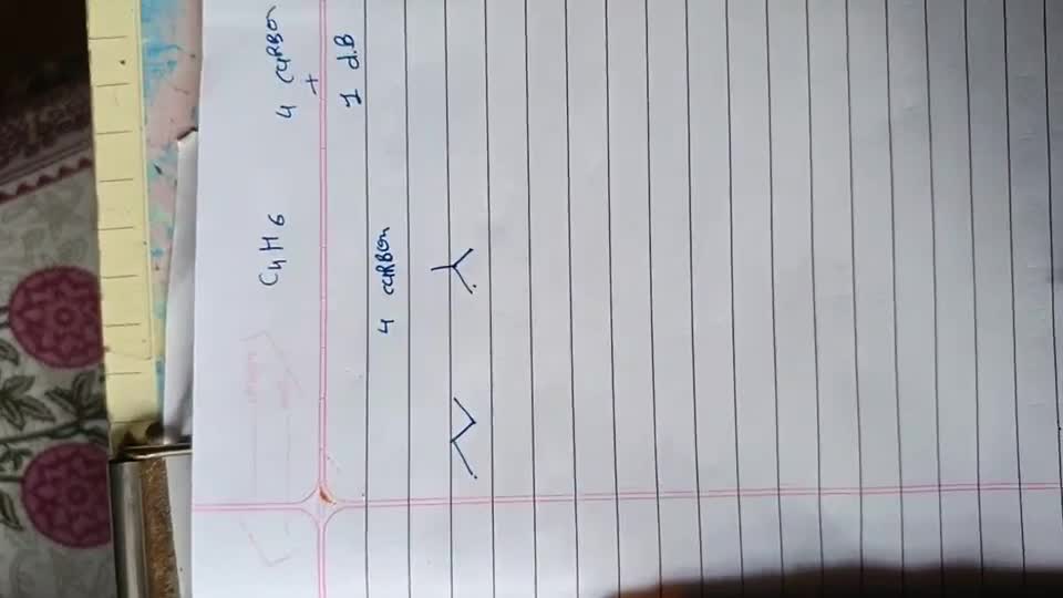 Structural isomor c4 H6 | Filo