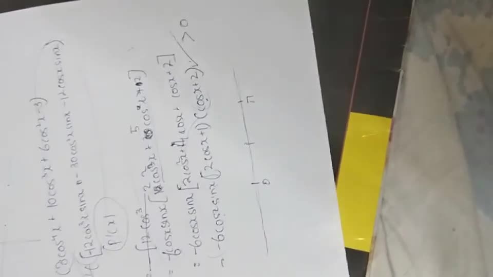 If f^{\prime}(x)>0 and g(x)=f\left(3 \cos ^{4} x+10 \cos ^{3} x+6 \cos