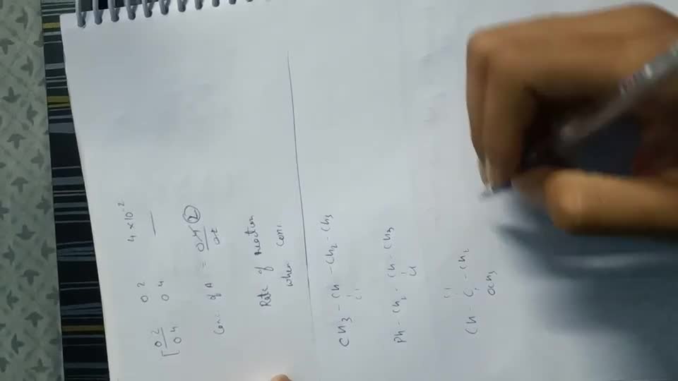 Q4) Reactivity order for SN1 | Filo