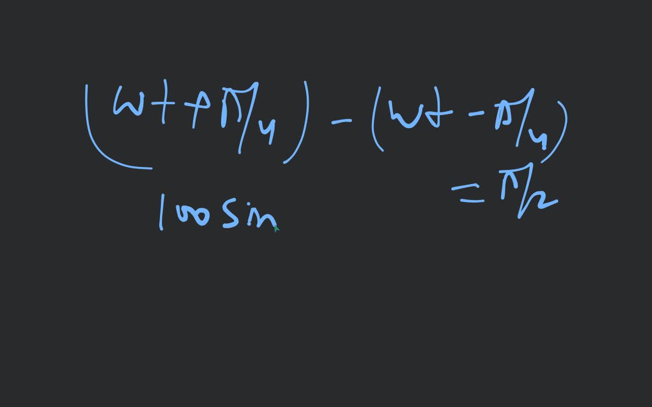 The intensity of the resultant wave in SI unit is | Filo