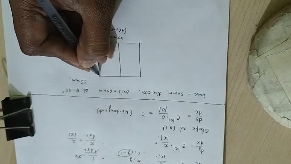 Ques 2.A cylinder base 50 mm diameter and axis 60 mm long is resting with..