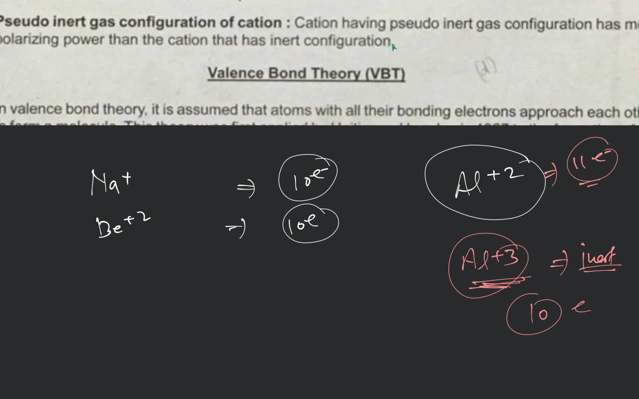 will be covalent character in the compound. Pseudo inert gas configuratio..
