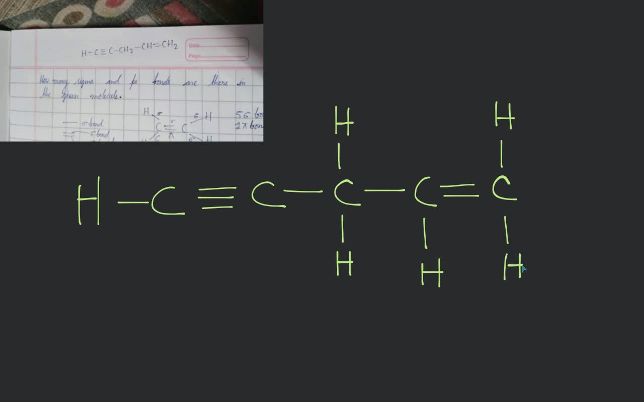 \mathrm{H}-\mathrm{C} \equiv \mathrm{C}-\mathrm{CH}{2}-\mathrm{CH}=\mathr..