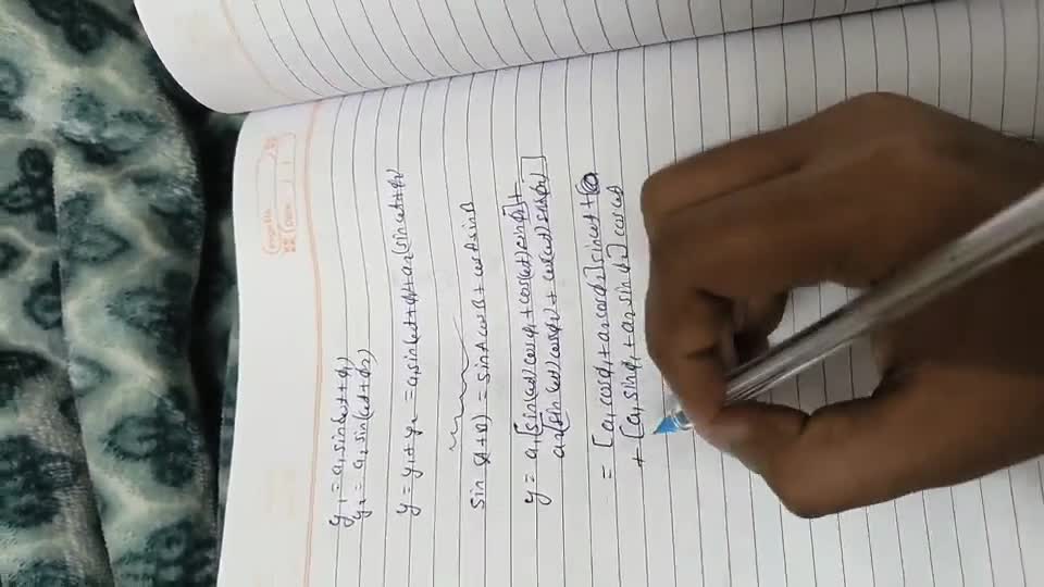a) Two coherent waves of a constant phase difference undergo interference..