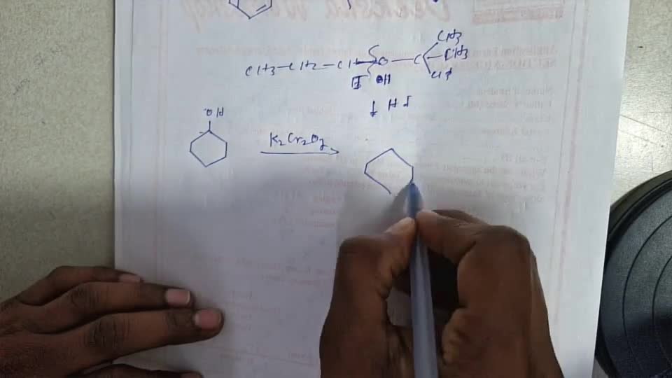 (1) Cumene(4) Ethylene glycol ketal(3) Benzal chloride17. Compound I i..