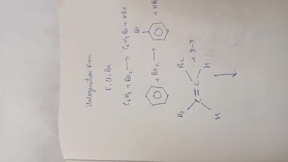 Halogenation reaction | Filo