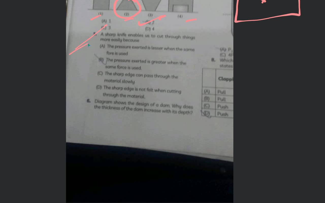 CaF3 =P3 3. The pimporty of itertiot fore in(A) is cull(0) atrial3. H..