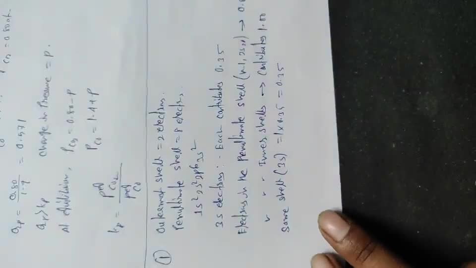 The outermost and penultimate shell of an element contains 2 and 8 electr..