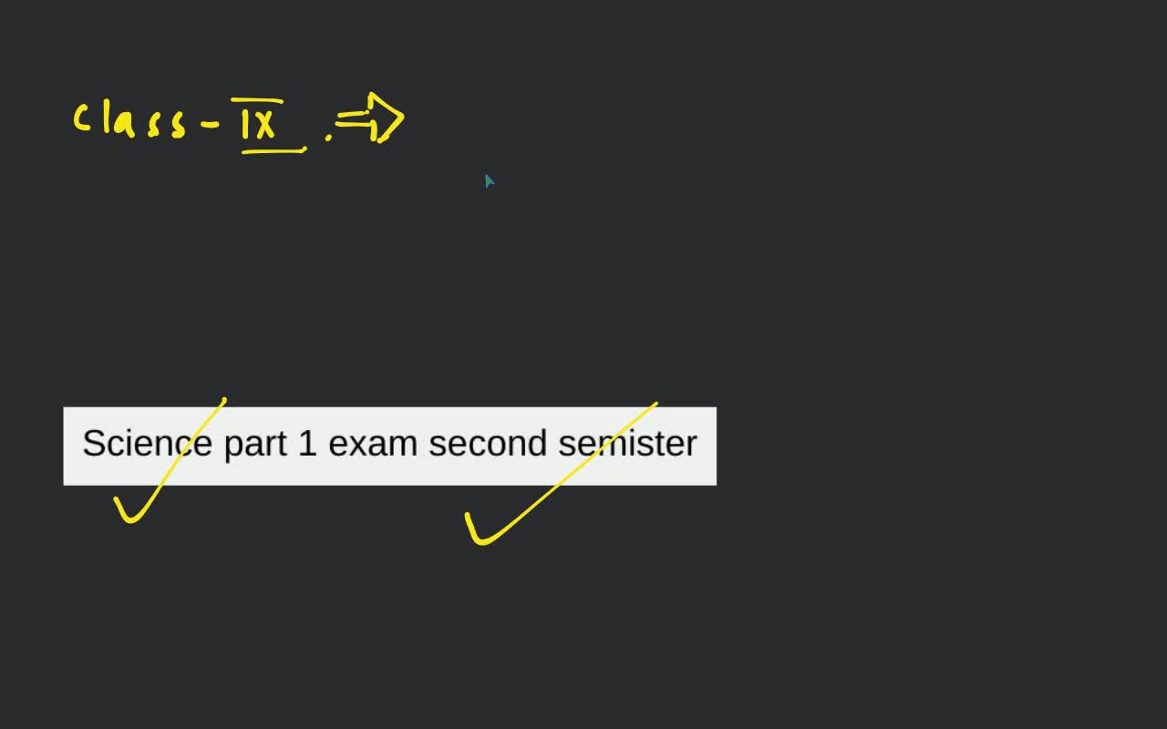Science part 1 exam second semister | Filo