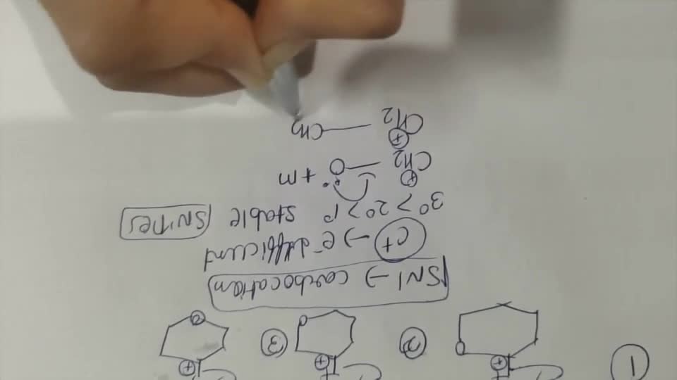 Correct Order Of Reactivity Towards Mathrm { Sn } { 1 } Reaction Is