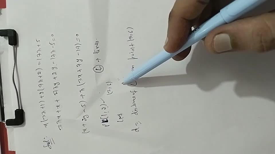 QUESTION [JEE Mains 2025 (3 April)] Tahol Consider the lines x(32 + 1)