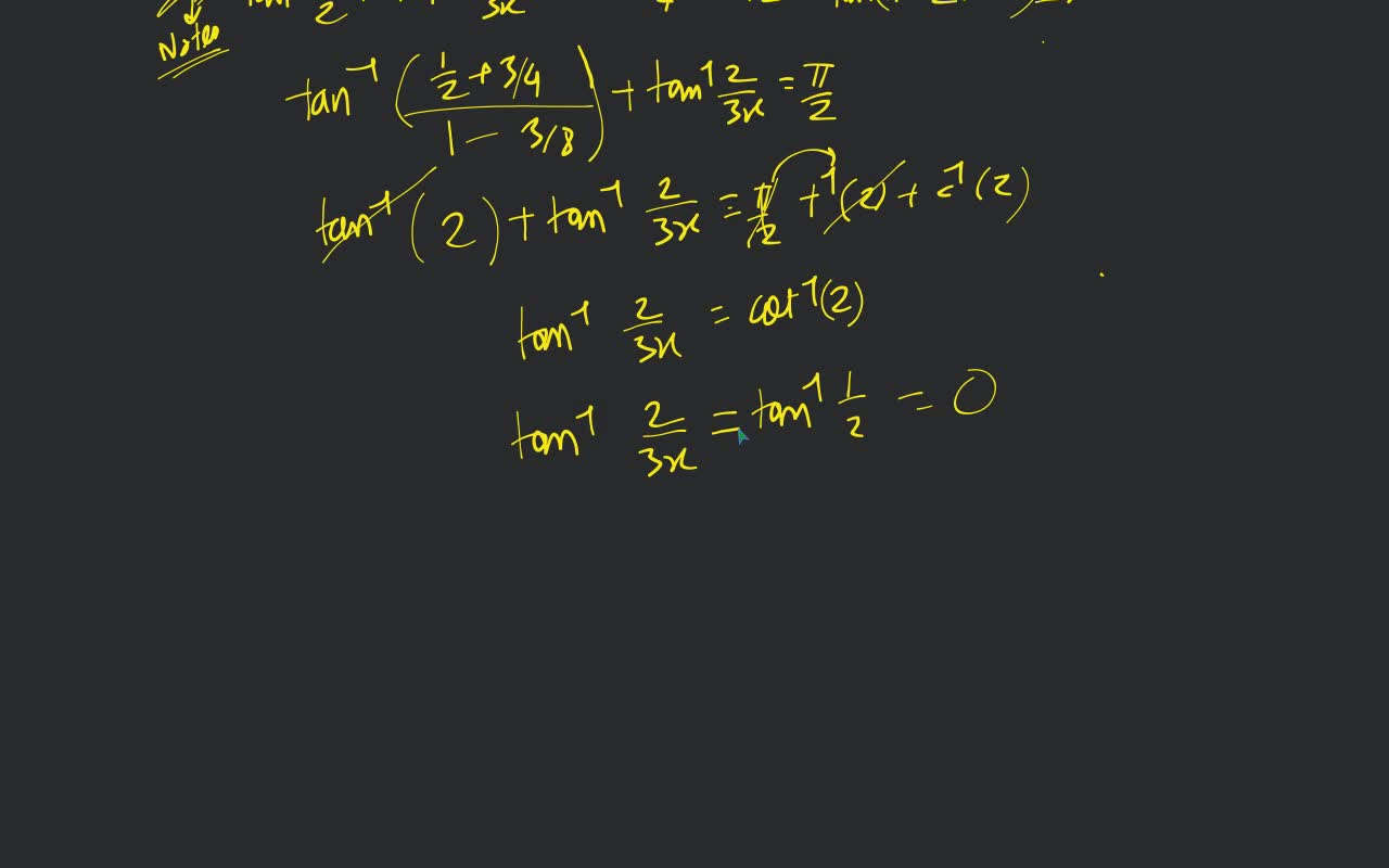 38 GRB Problems in Calculus The value of sin-1 (cos 2)-cos-1 (sin 2)+ tan..