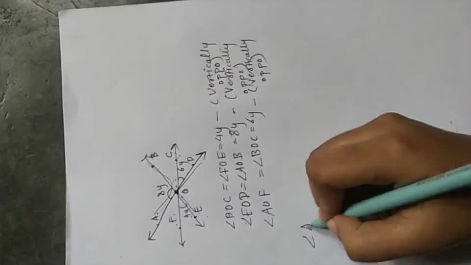 extended as ZACD is the triangle, Now I know! The measure of an exterior