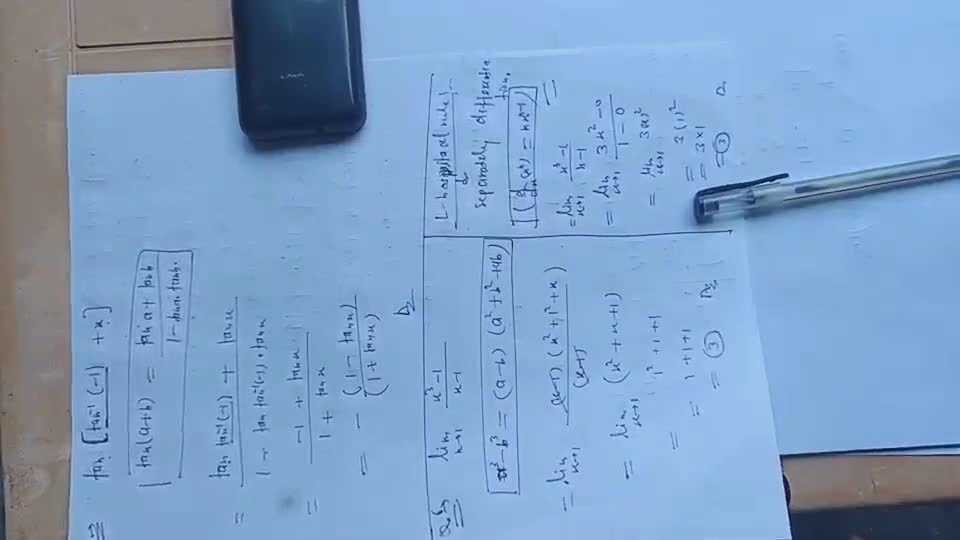 PLER Elem +-1 SOLUTION Put (1+x) so that when x-they-1 A lim lim 6x16 21
