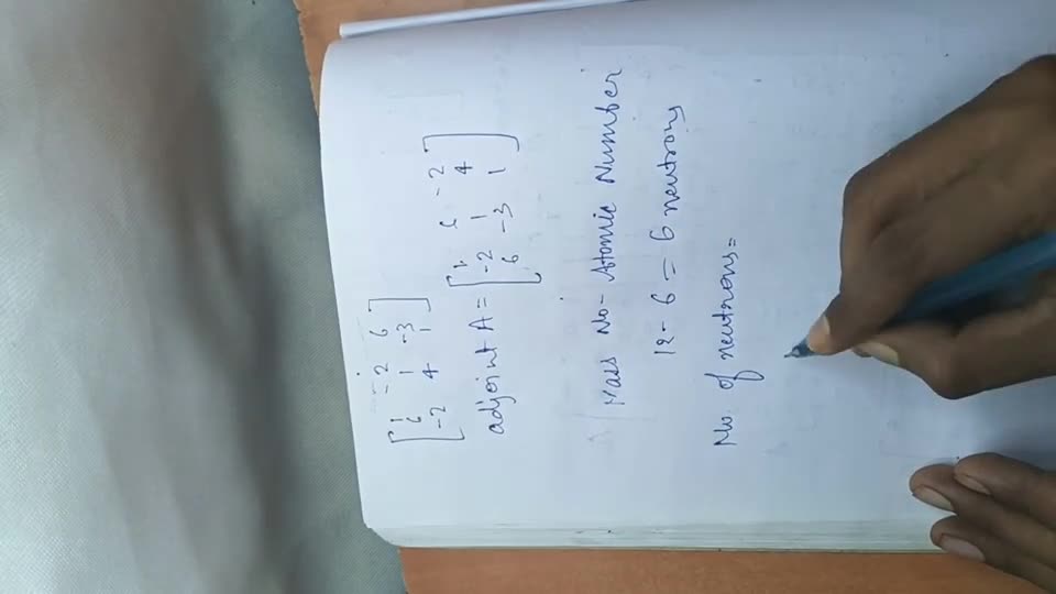 Protons+ neutrons neutrons = 23-11 ५- 11+12 23 12 · of protons, electrons..